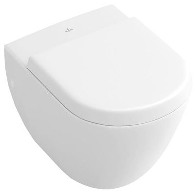 Miska WC wisząca z kołnierzem biały 66041001 Villeroy & Boch Subway ...