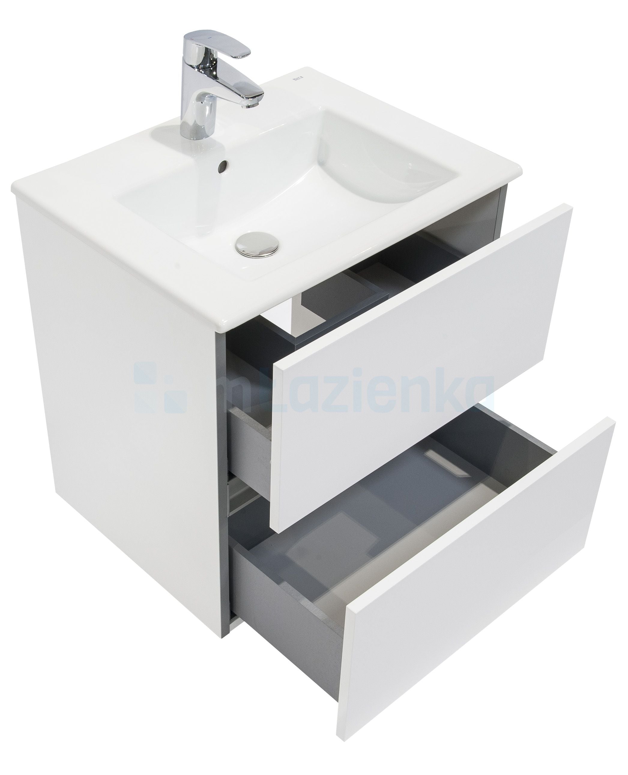 Umywalka z szafką A85119A806 Roca Cube | Sklep internetowy mŁazienka ...