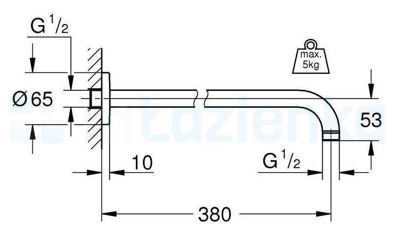 Zestaw Grohe 35501000 + Grohe 28361000 + Grohe 28671000 + Grohe ...